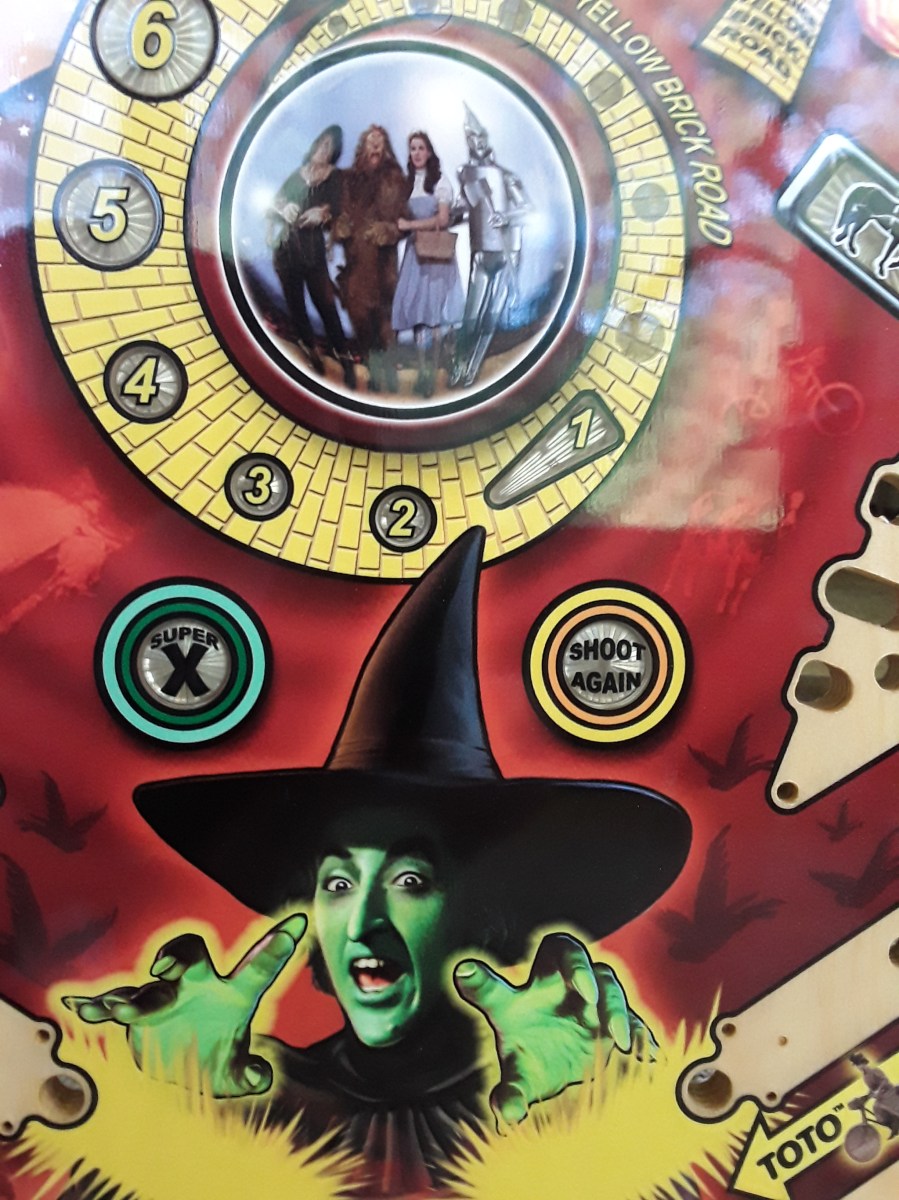Wizard of OZ – JJP – NOS – $700 – Kruzman Pinball Playfields