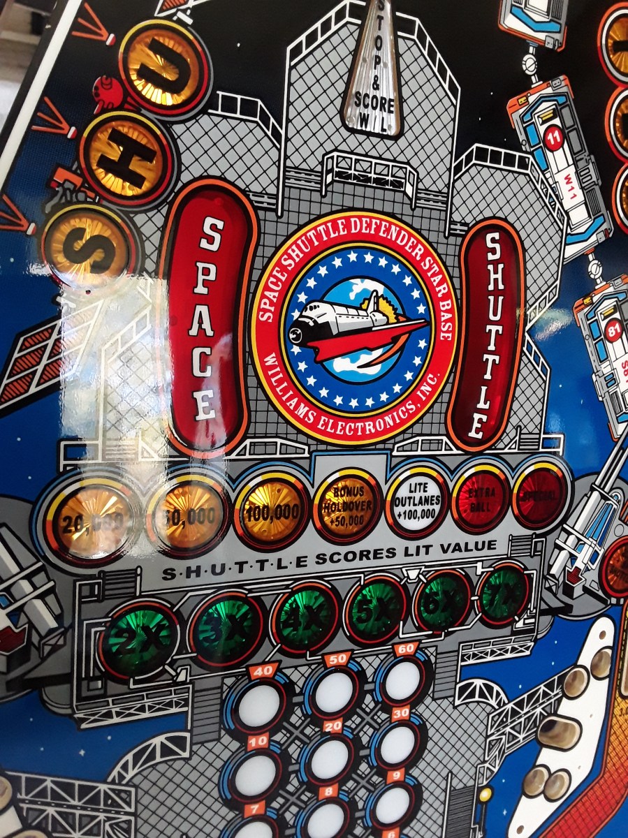 Space Shuttle – CPR – $1000 – Kruzman Pinball Playfields