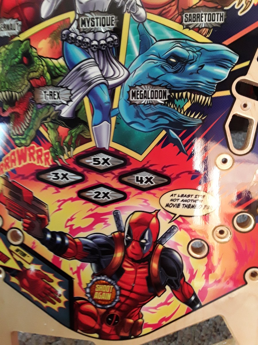 Deadpool Pro – Stern – NOS – $900 – Kruzman Pinball Playfields