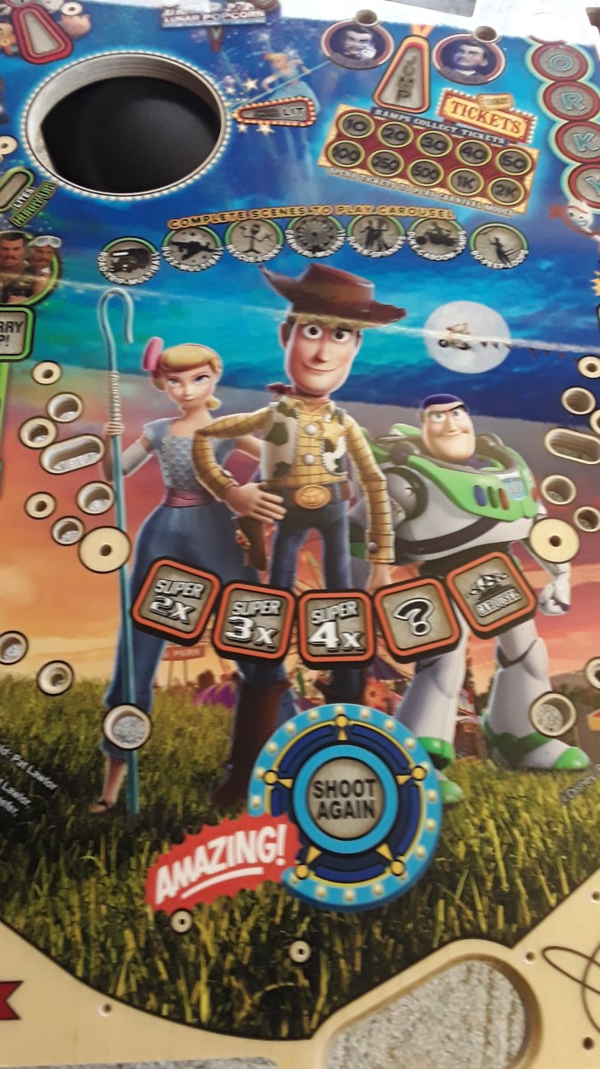 Toy Story 4 – JJP – NOS – $850 – Kruzman Pinball Playfields