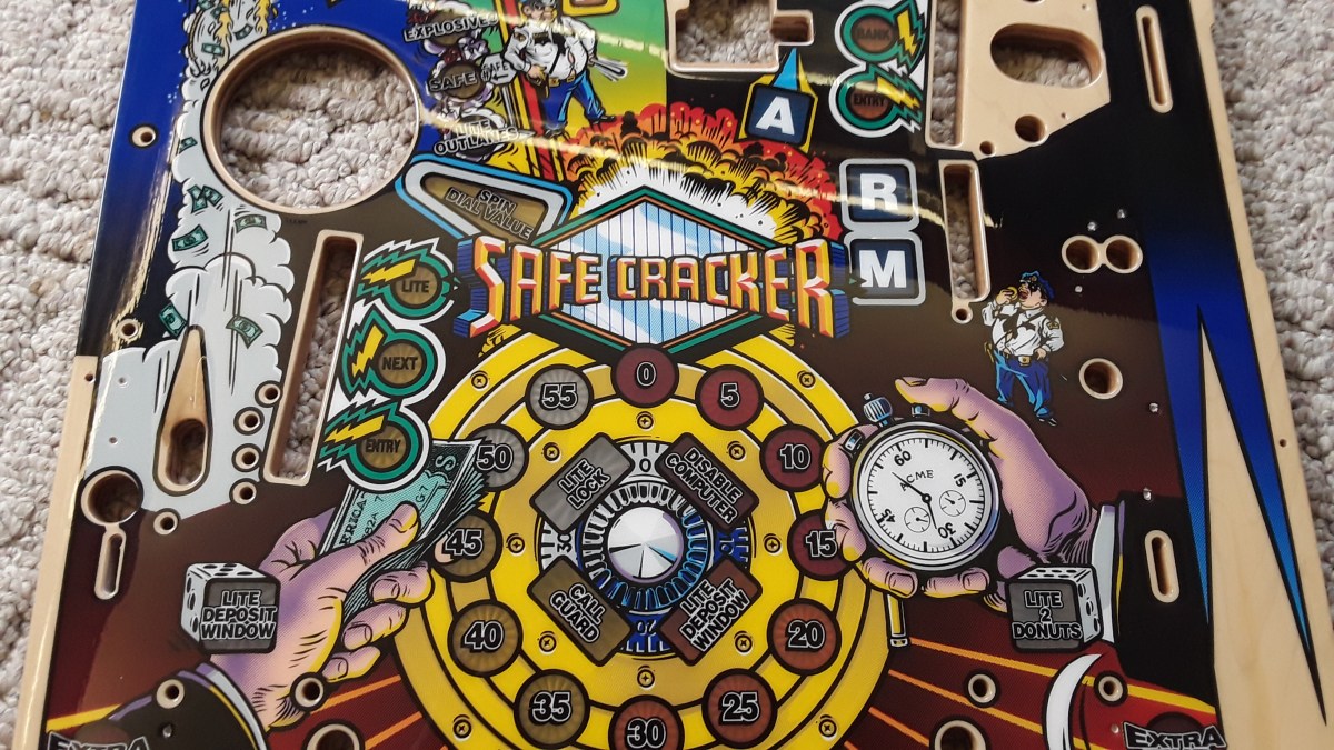Safecracker – Bally – NOS – $1500 – Kruzman Cleared – Kruzman Pinball ...