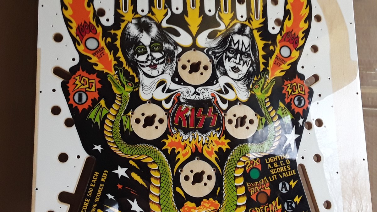 Kiss #1 – Bally – CPR – Kruzman Cleared -$1300 – Kruzman Pinball Playfields